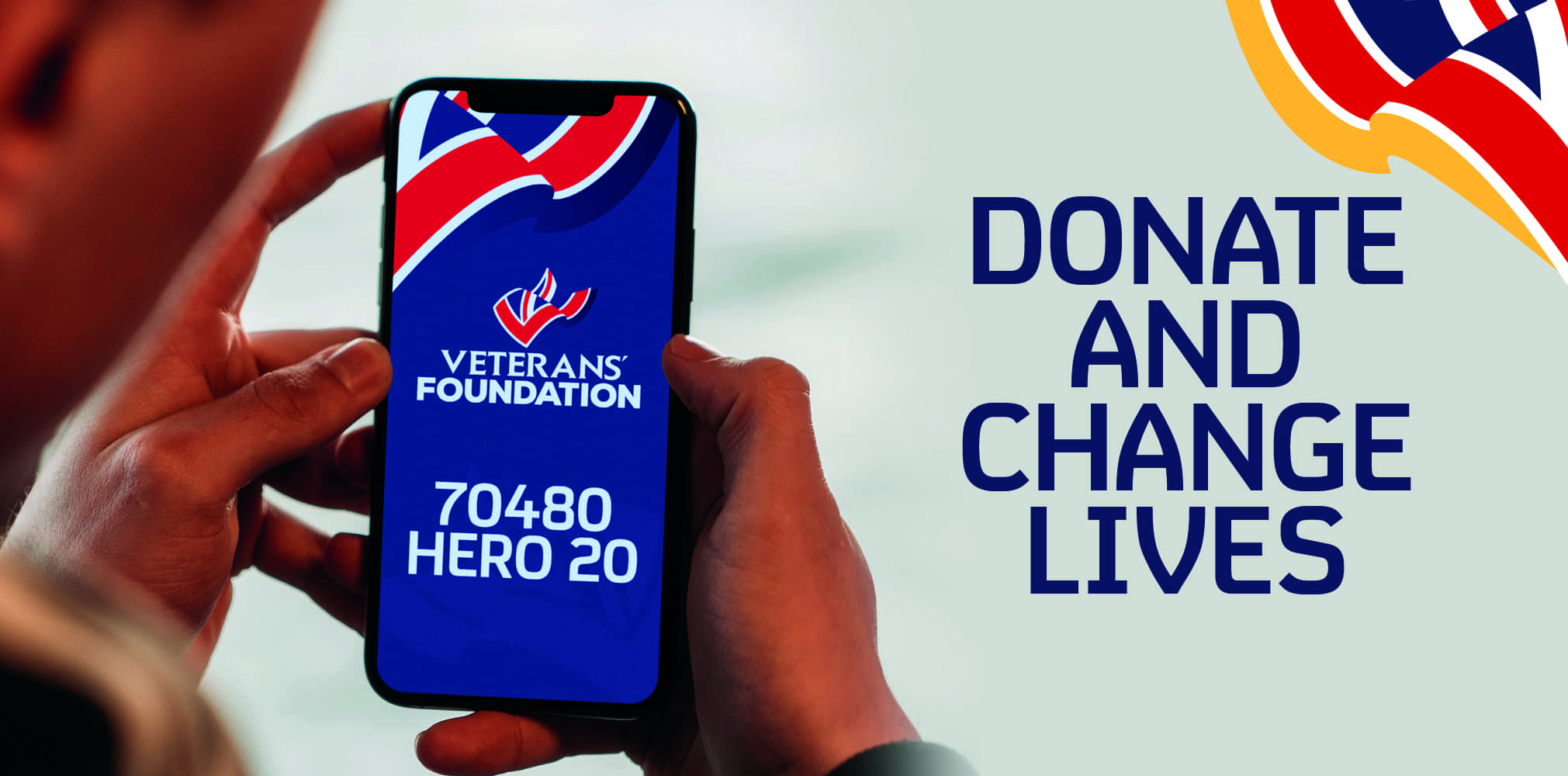 Donate By Text | Veterans' Foundation