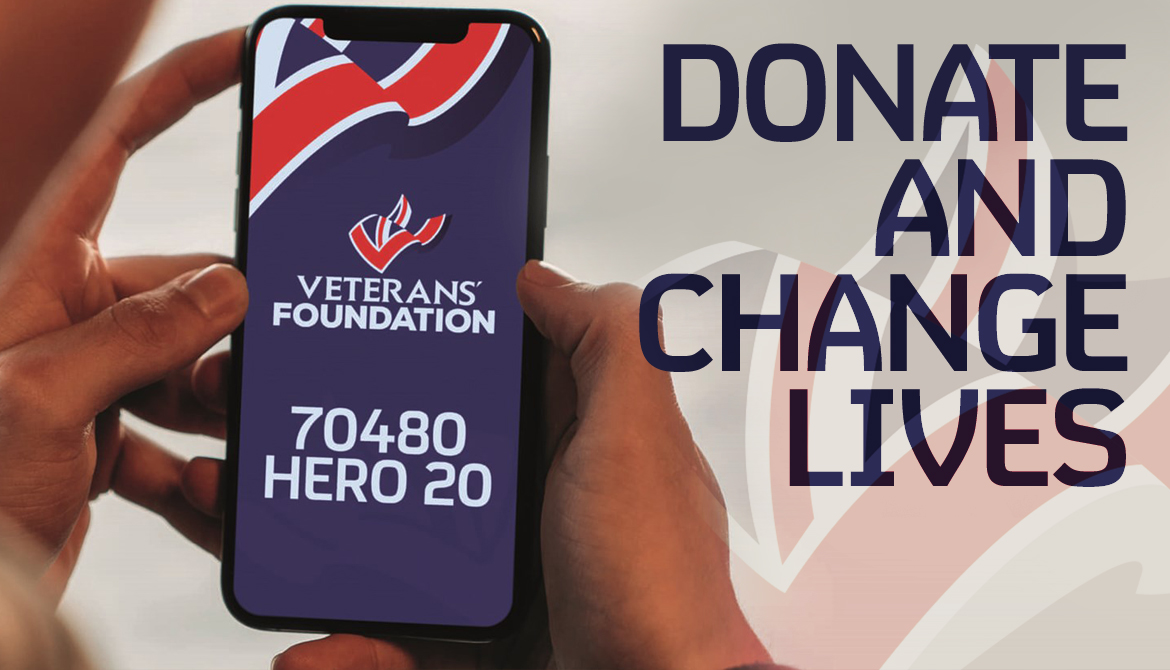 Donate By Text | Veterans' Foundation